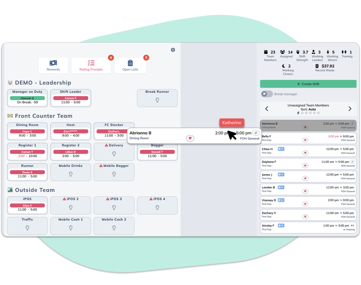 OneClickApp.com - Team Management